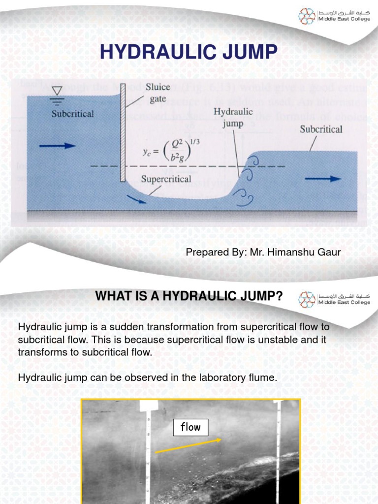 Understanding Hydraulic Jumps | PDF