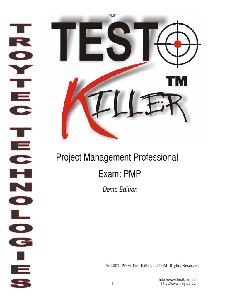 PMP Q&A Demo Troytec PDF | PDF | Project Management | Software Development