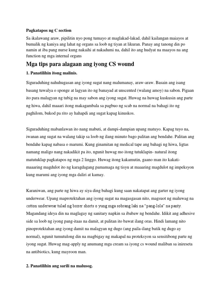 CS Wound Care | PDF