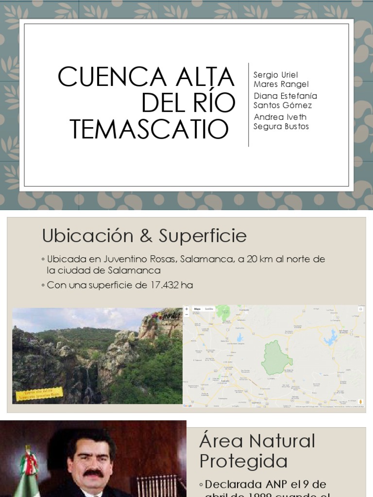Cuenca Alta Del Río Temascatio | Descargar gratis PDF | Deforestación ...