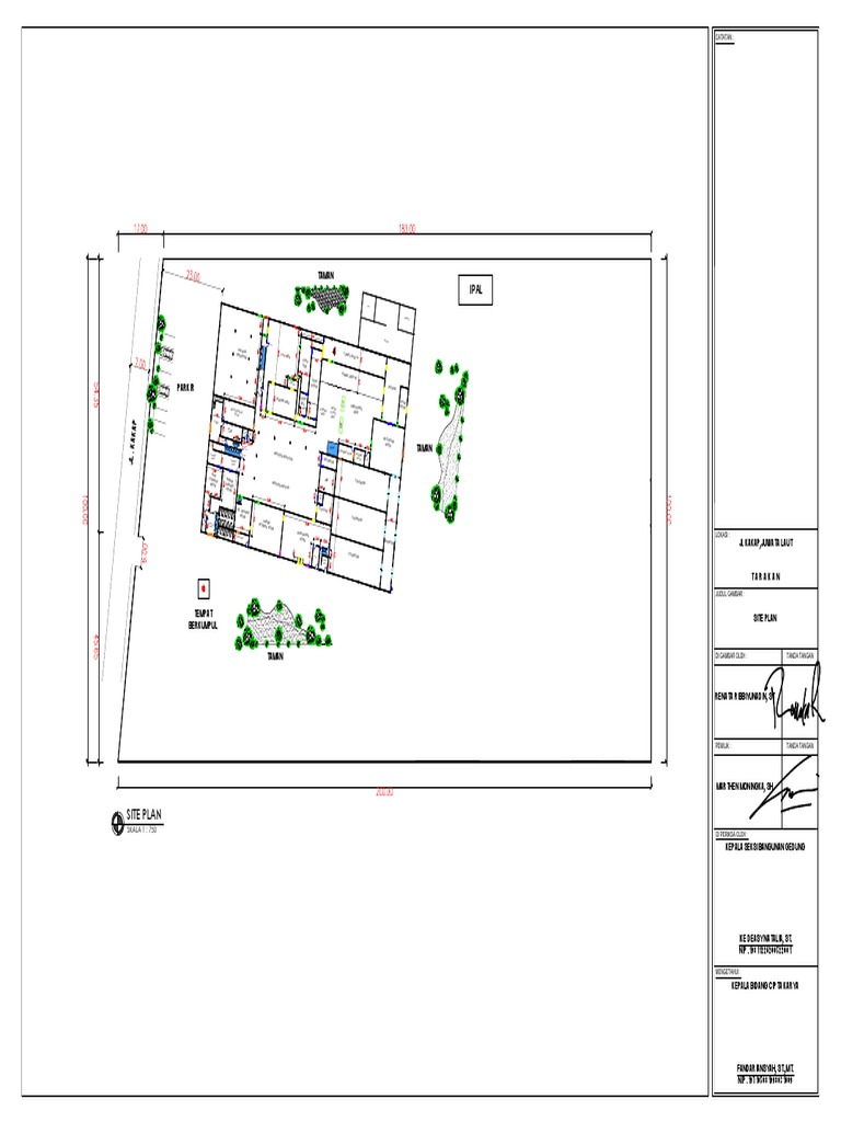 Site Plan Tarakan PDF | PDF