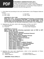 Ranks of PNP BFP BJMP Afp | PDF | Science & Mathematics