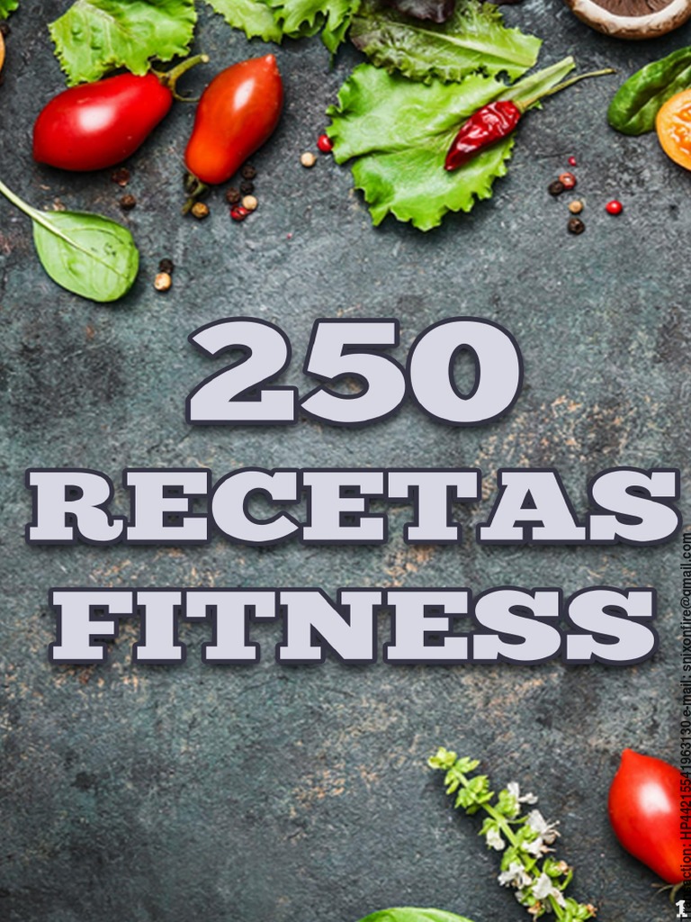 250 Recetas Fitness Saludables PDF | PDF | Postres | Panes