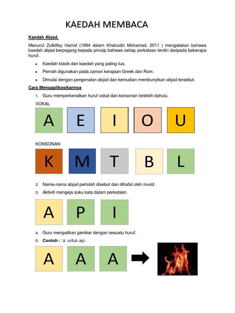 Kaedah Abjad | PDF