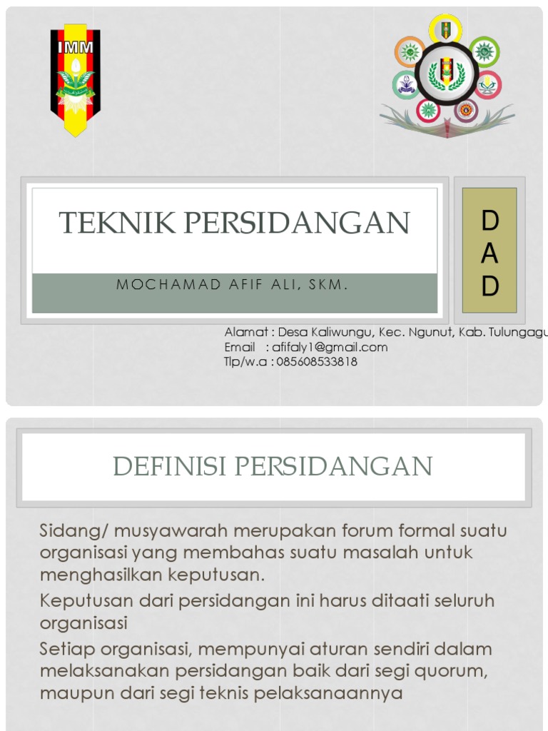 Teknik Persidangan | PDF
