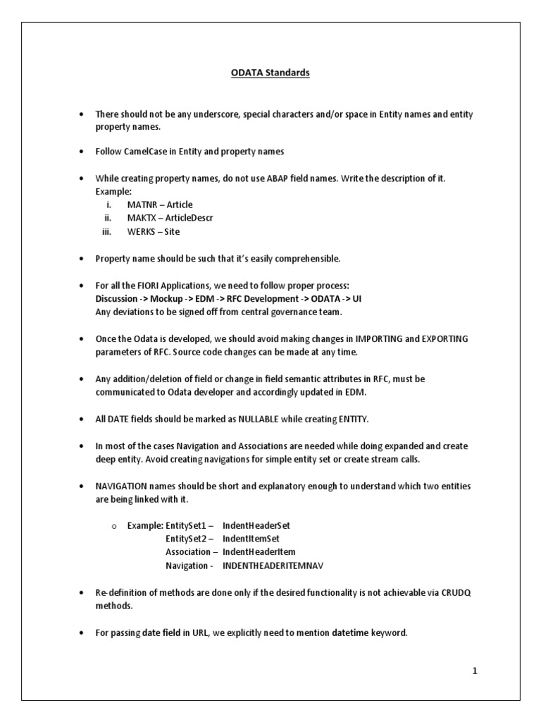 OData Guidlines 2 PDF | PDF | Hypertext Transfer Protocol | Computer Engineering