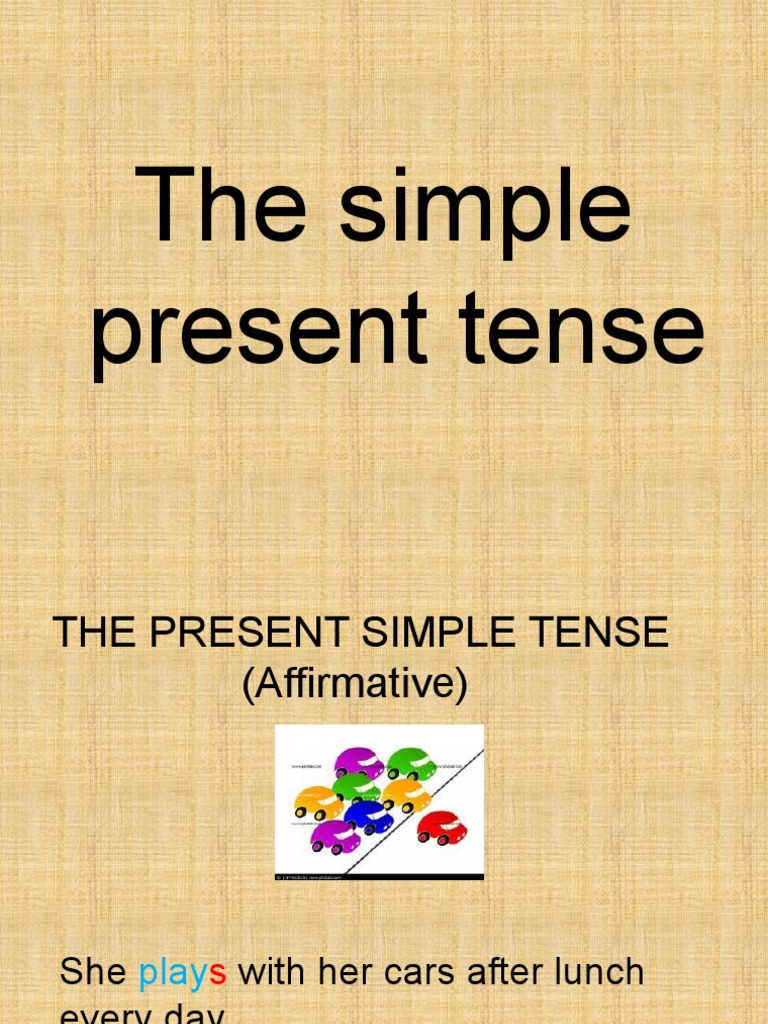 The Present Simple Tense | Download Free PDF | Grammatical Tense ...