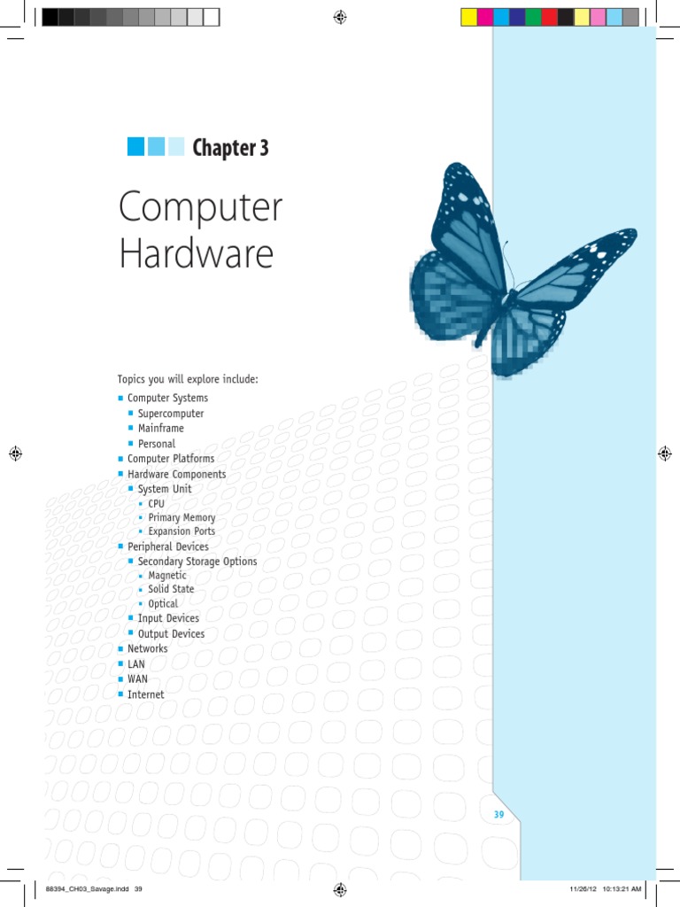 CH03 Savage PDF | PDF | Central Processing Unit | Computer Data Storage