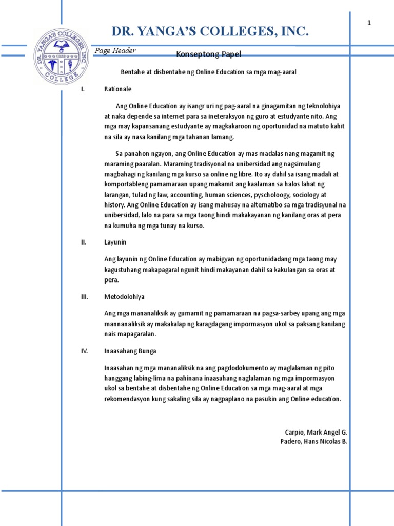 Research Paper Layout | PDF