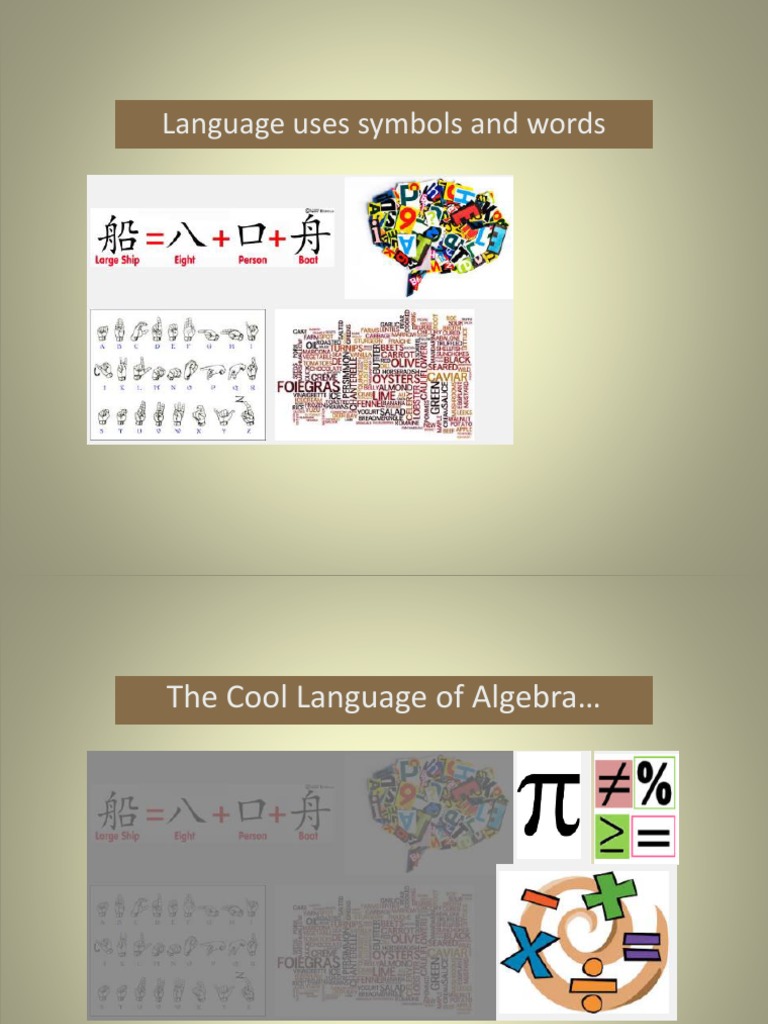 Introduction To Algebraic Expressions 1an1a51 | PDF | Variable ...