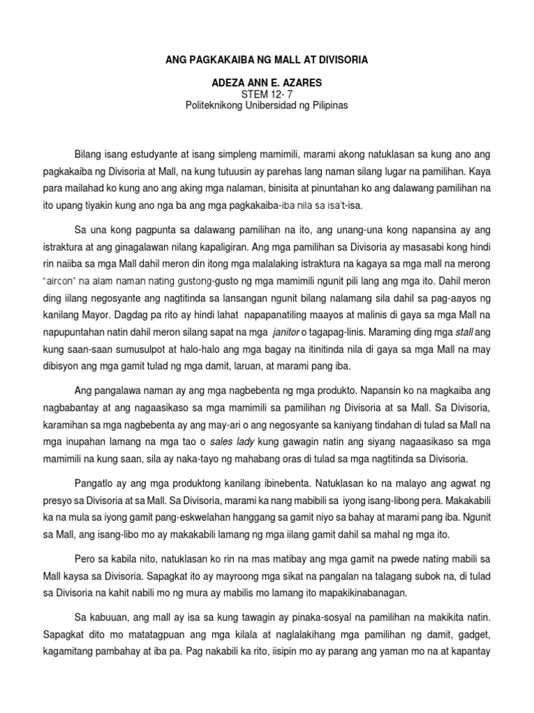 Divi at MAll | PDF