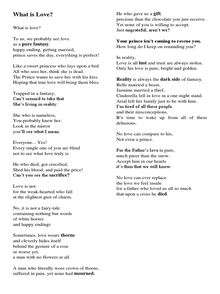 What Is Love | PDF | Love