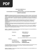 BESWMC Resolution 2022 | PDF | Waste Management | Municipal Solid Waste
