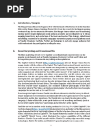 Marxist Analysis of Hunger Games Class Struggle | PDF | The Hunger Games