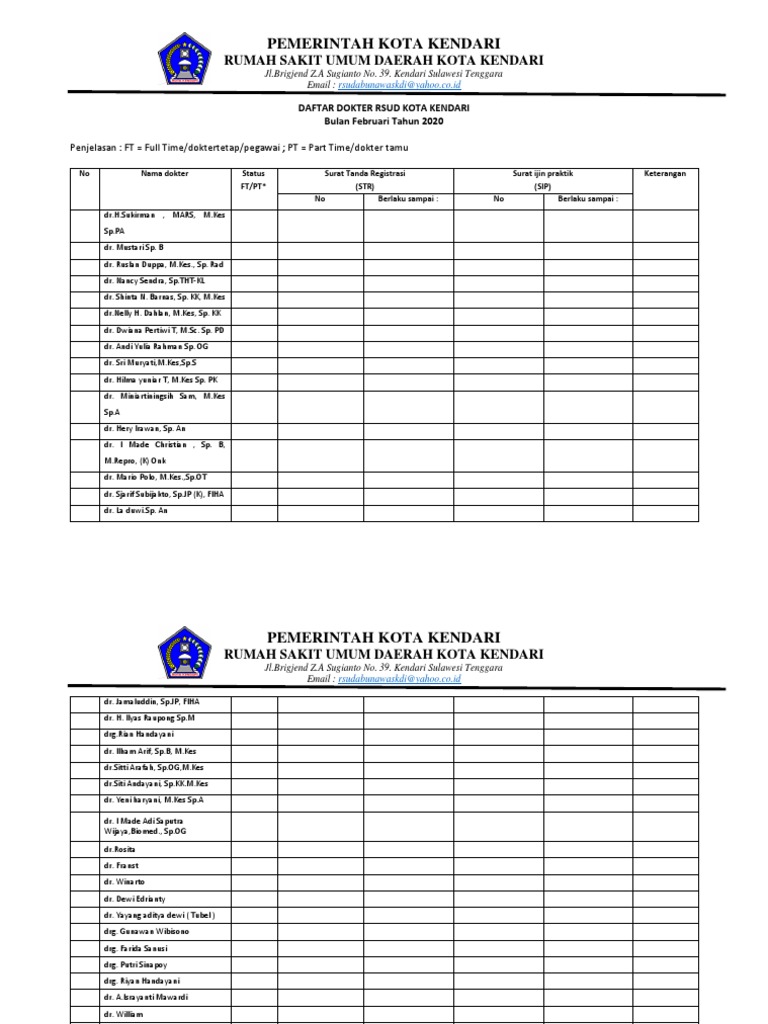 Form STR SIP Dokter | PDF | Pengembangan Diri | Sains & Matematika