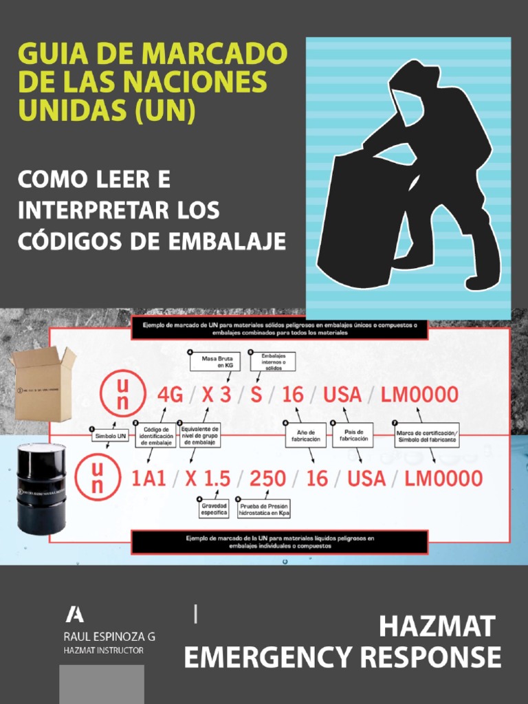 Guía para Códigos de Embalaje ONU | PDF | Tecnología