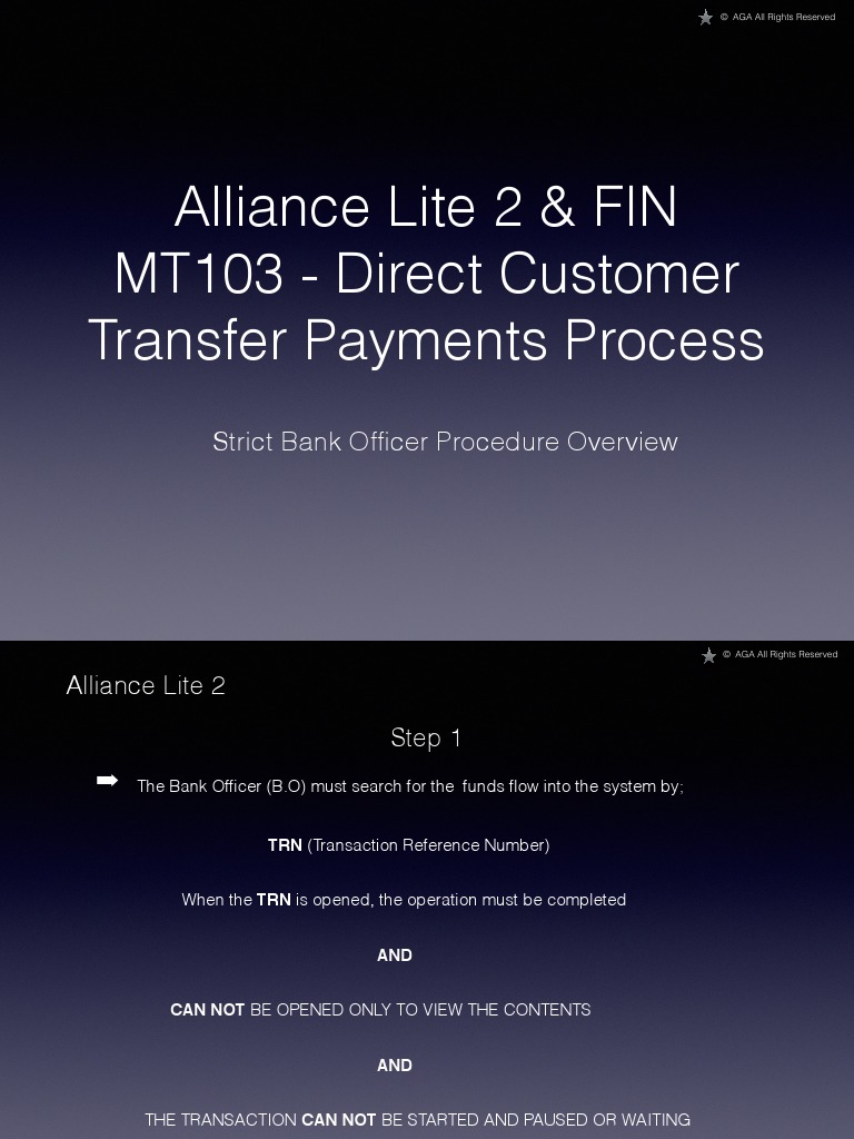 Alliance Lite 2 Procedure v6.0 (2020) | PDF | Business | Finance ...