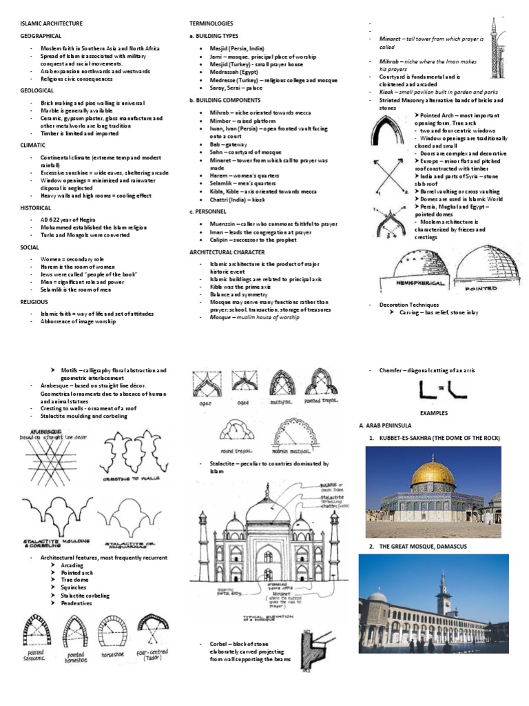 Islamic Architecture | PDF