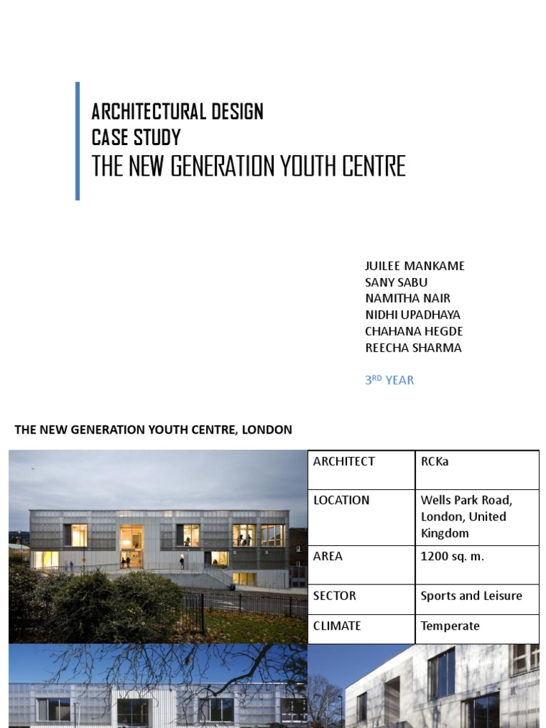 Youth Center Book Case Study | PDF