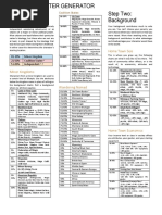 Palladium Fantasy Character Sheet | PDF | Leisure Activities | Role ...