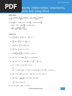 Math IEB Formula Sheet | PDF