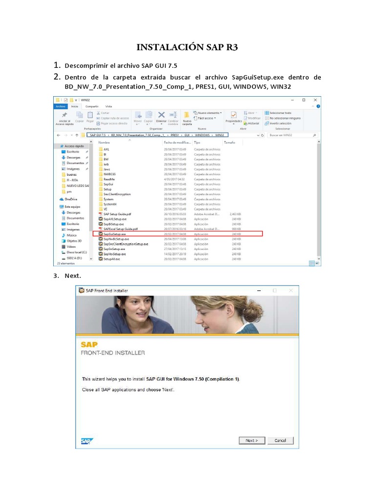 Guia Instalacion SAP 7.5 | PDF | Negocios | Informática