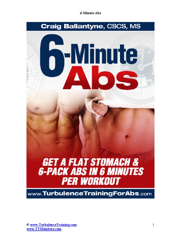 6 Min Abs PDF | PDF