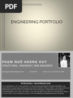 Structural Engineering Portfolio | PDF | Engineering | Economic Sectors