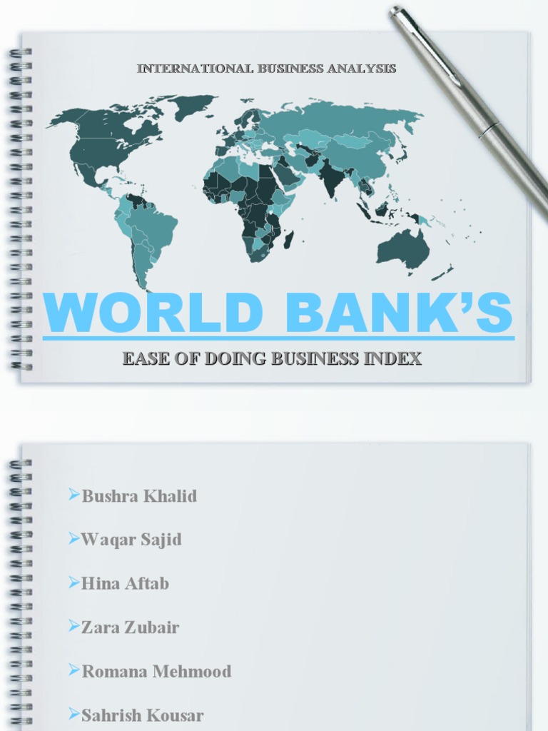 World Bank'S: Ease of Doing Business Index | PDF | Business | Banks