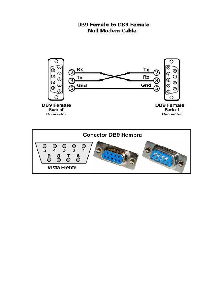 Cable Con Conector DB9 | PDF