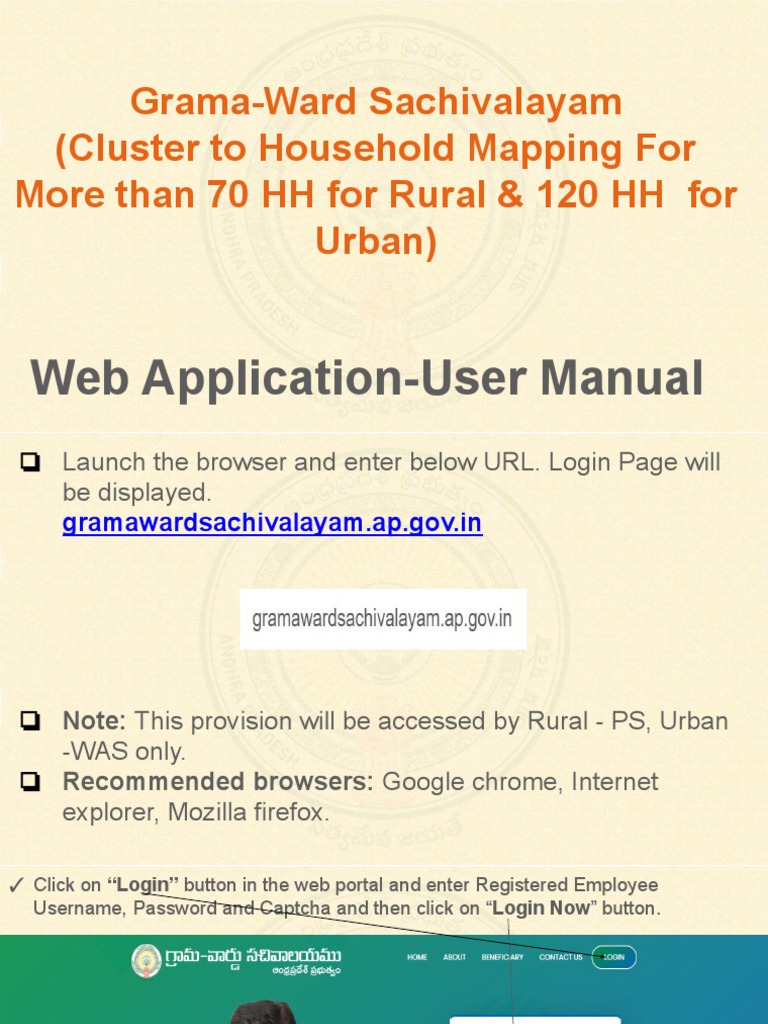 70+ Household Mapping Procedure | PDF