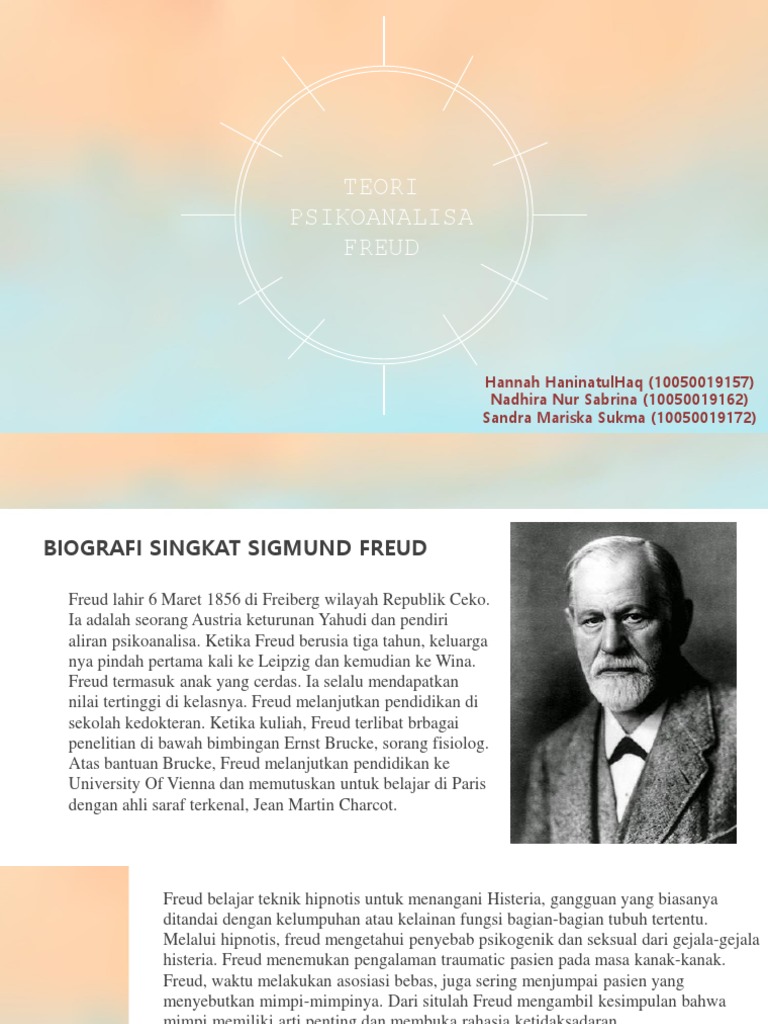 TEORI PSIKOANALISA FREUD | PDF