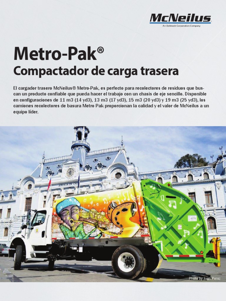 Compactador Metro-Pak McNeilus | PDF | Negocios | Hogar, jardinería y ...