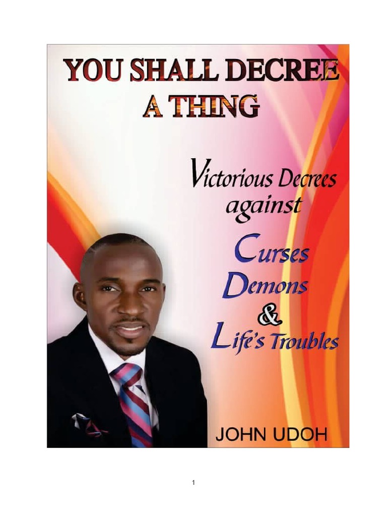 You Shall Decree A Thing | PDF