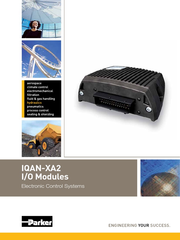 IQAN-XA2 Uk Interlok | PDF | Input/Output | Control System