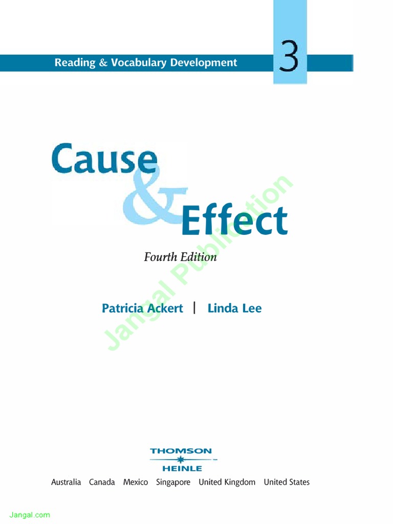 Cause and Effect 4th Edition 304 | PDF | Reading Comprehension ...