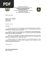 Letter Request To BFP | PDF | Emergency Management | Public Safety