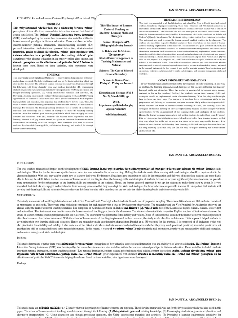 Additional Papers in Module 1 2 | PDF | Learning | Teachers