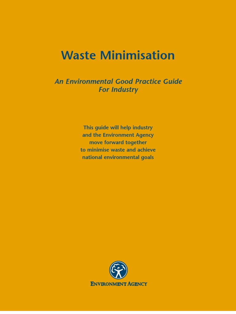 Waste Minimisation - An Environmental Good Practice Guide For Industry ...