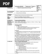 2.DETAILED LESSON PLAN in English 3 Q1 | PDF | Sentence (Linguistics ...