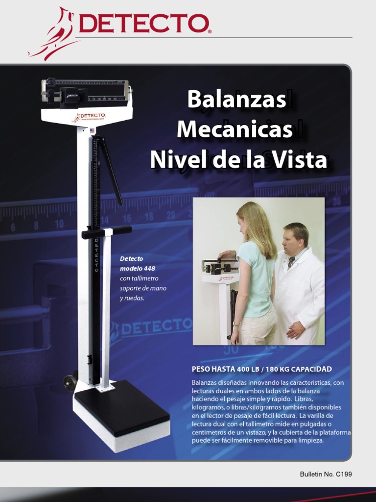 DETECTO - Balanza 339 | Descargar gratis PDF | Naturaleza