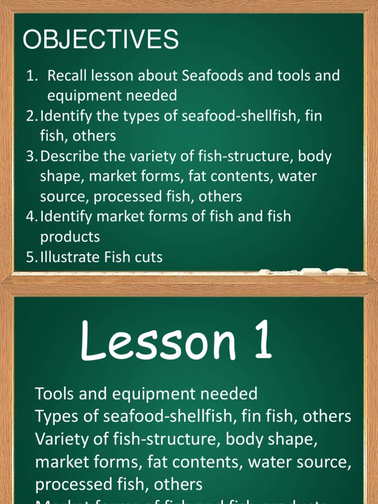 Checking The Freshness of The Fish | PDF | Seafood | Shellfish