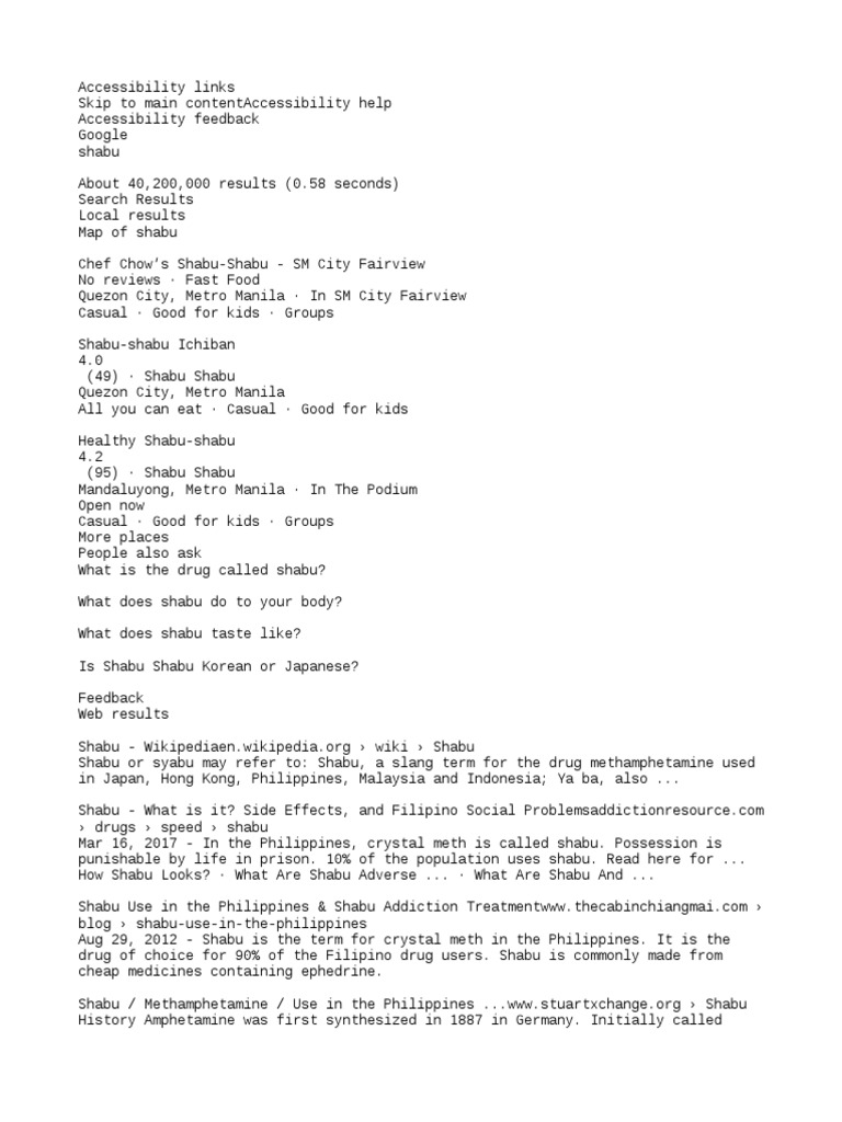 Shabu | PDF | Methamphetamine | Stimulant