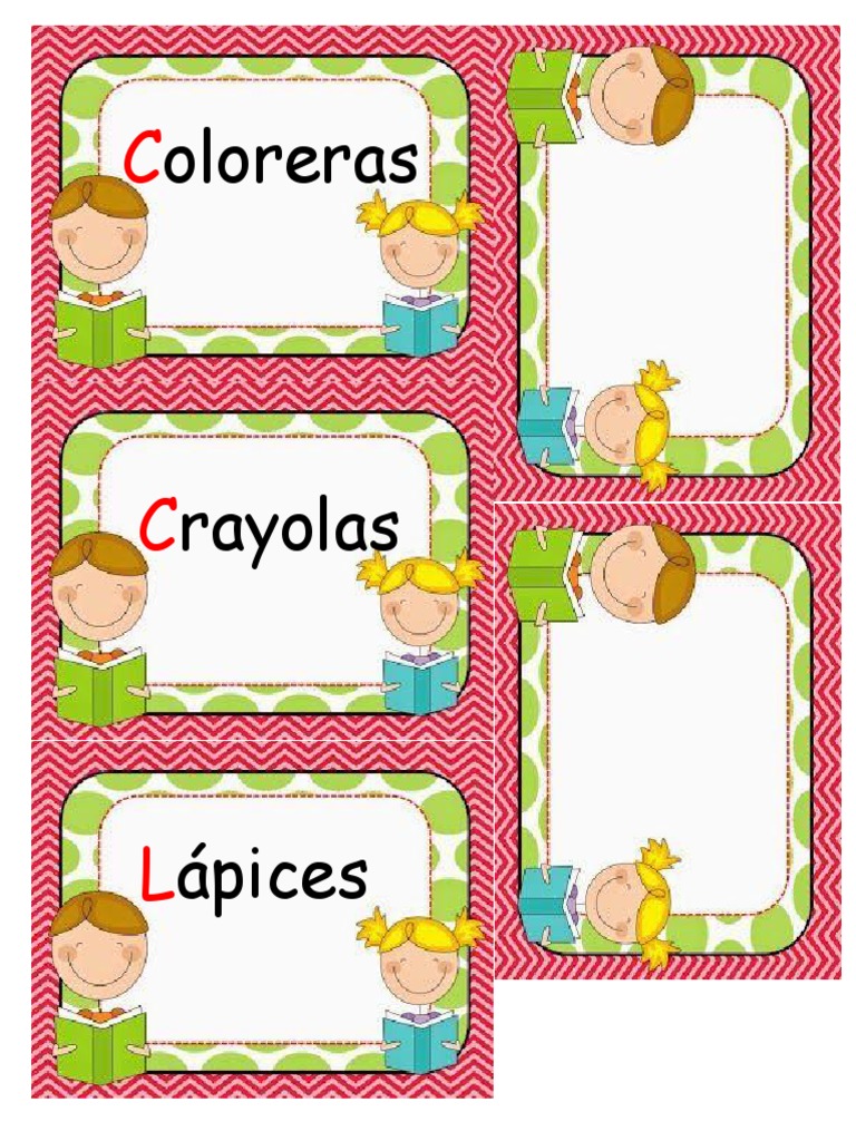 Etiquetas Salon | PDF