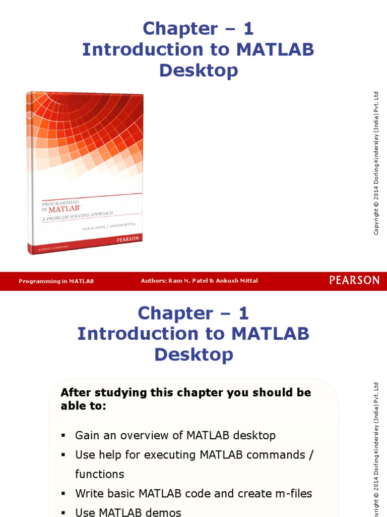 Chapter 1 | PDF | Matlab | Computer File