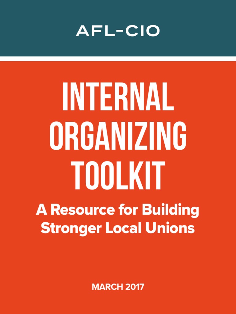 Internal Organizing Toolkit for Unions | PDF | Right To Work Law | Labor
