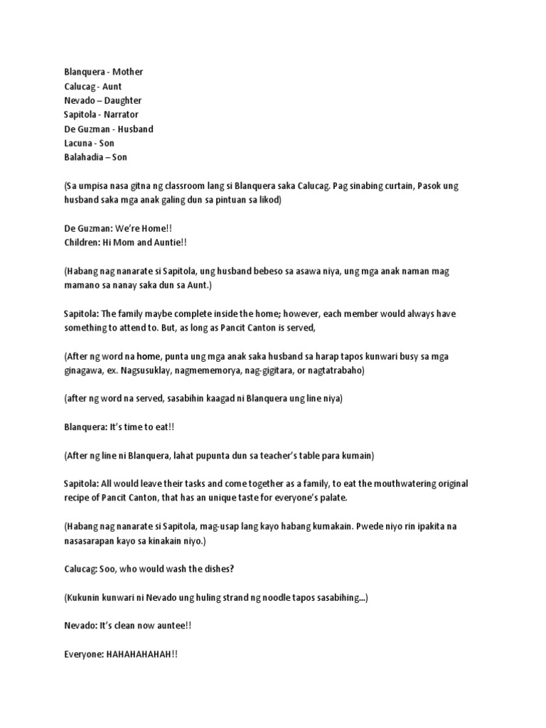 Commercial Script | PDF