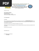Tesda Letter of Intent | PDF | Educational Stages | Vocational Education