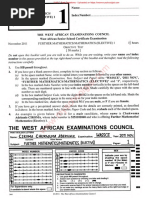 Waec Grading System | PDF
