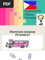 10 Filipino Invetors and Their Inventions | PDF | Train | Truck